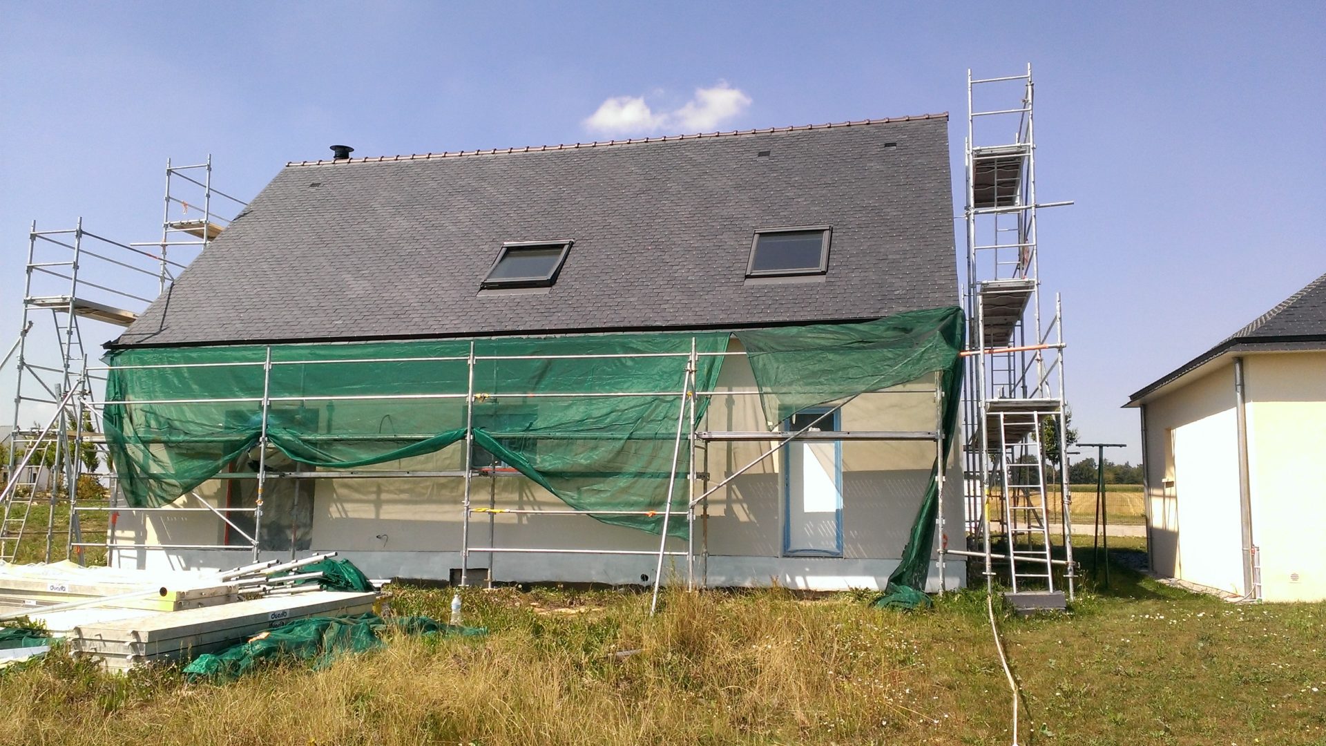 ITE avec enduit - Eveno Isolation